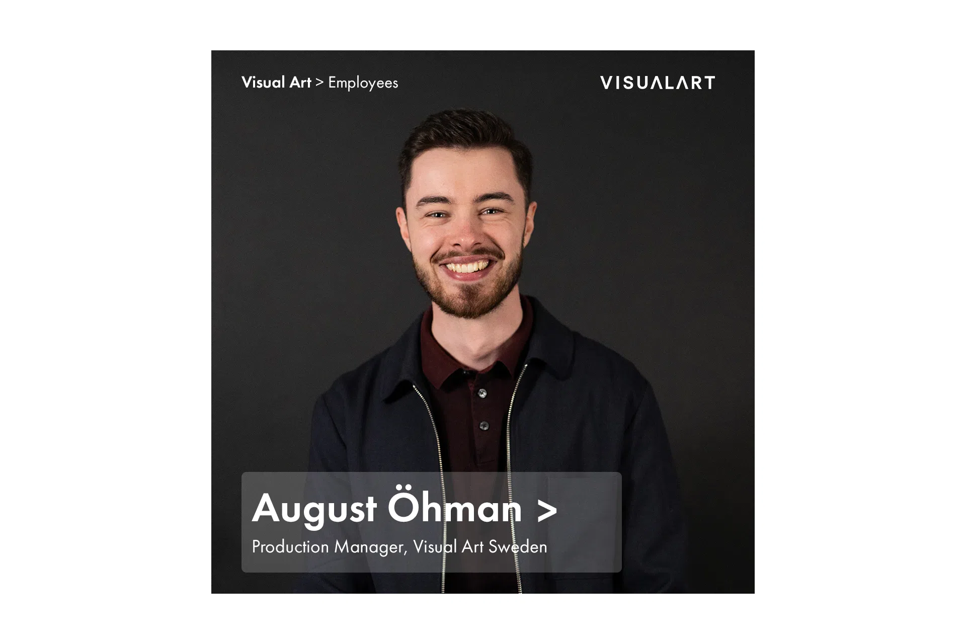 5 Quick Questions with August Öhman - Visual Art